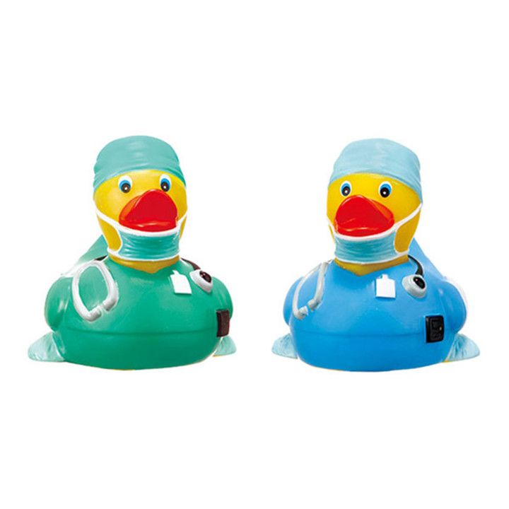 Custom Rubber Surgical Scrubs Duck Toy