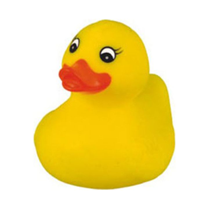 Custom Rubber Spring Time Yellow Duck Toy