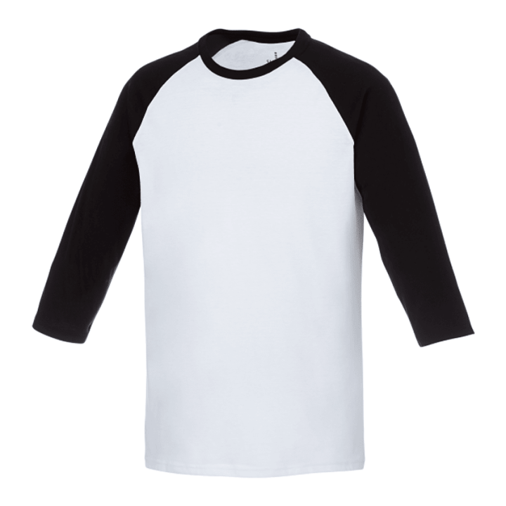 Custom Men's Dakota Three Quarter Raglan Tee