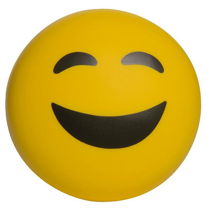 Custom Happy Face Emoji Stress Reliever