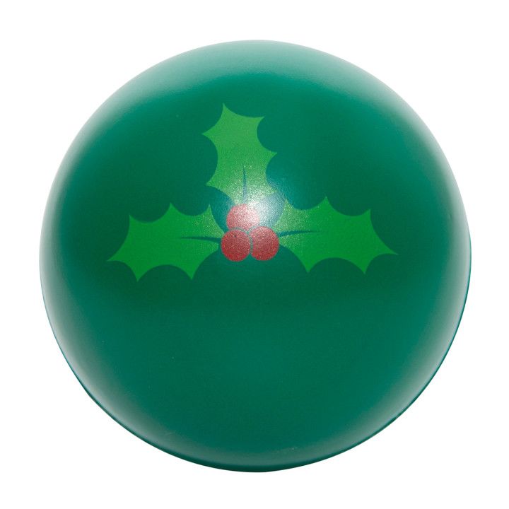 Custom Holiday Holly Ball
