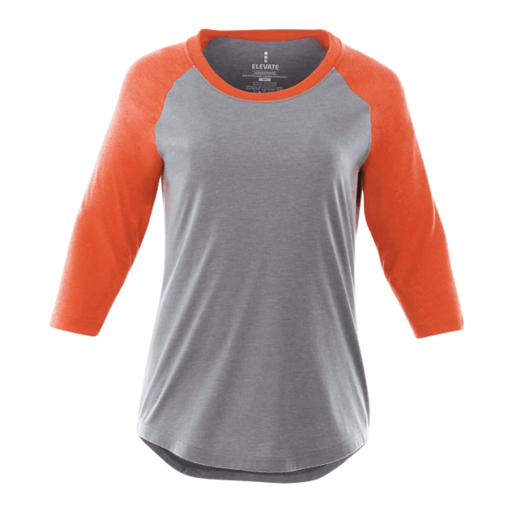 Custom Women's DAKOTA Three Quarter Raglan Tee