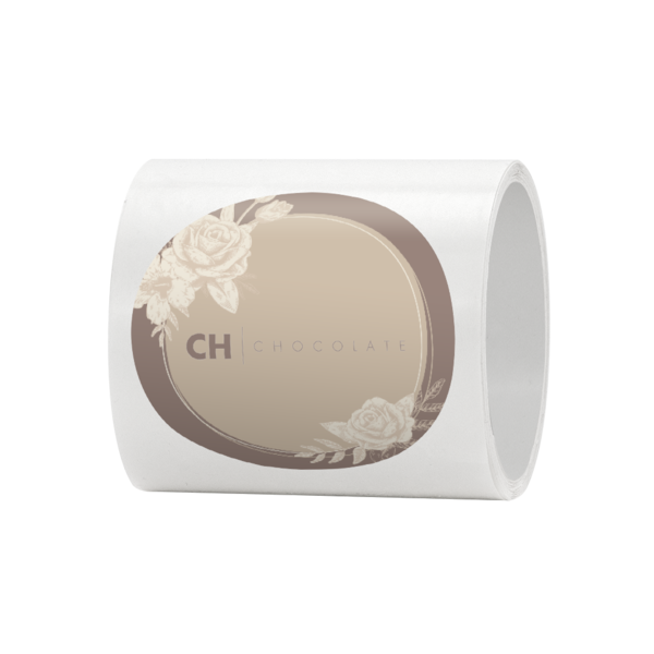 Custom 4" Circle Roll Labels