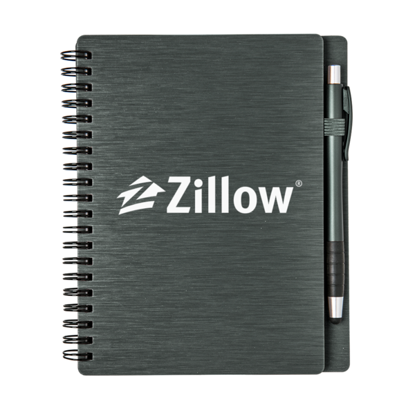 Custom Mercury Notebook Set with Matching Stylus Pen