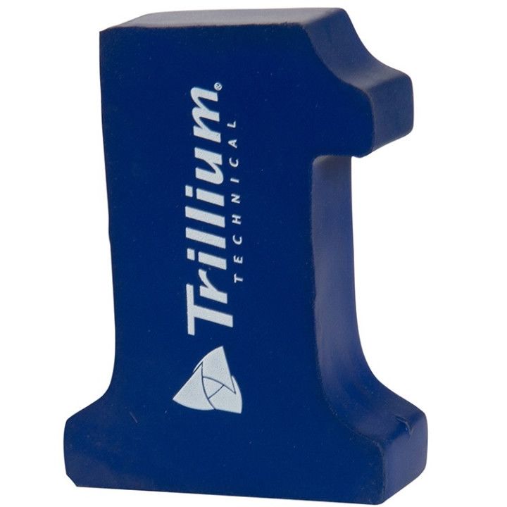 Custom Number 1 Stress Reliever