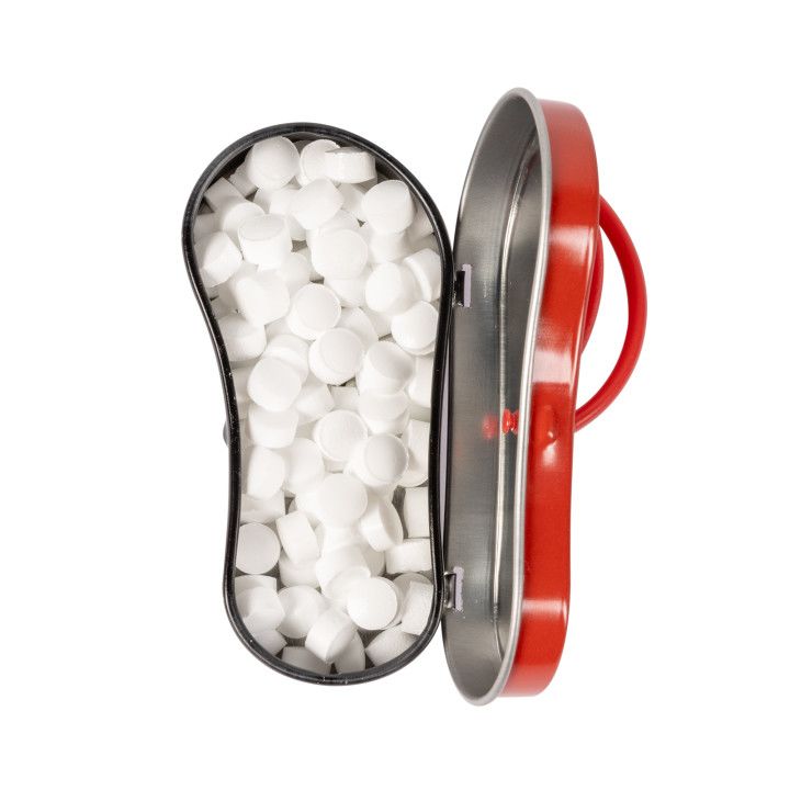 Custom Black Flip Flop Mint Tin