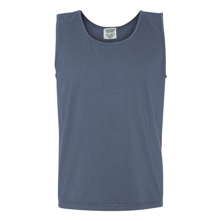 Custom Comfort Colors Relaxed Fit Garment-Dyed Heavyweight Tank Top