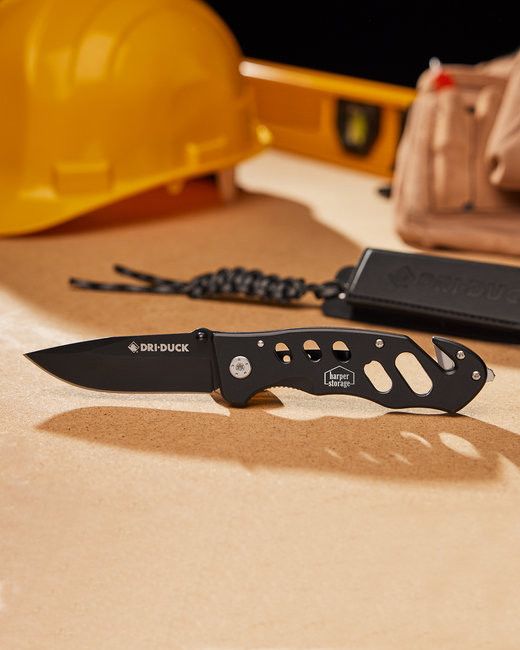 Custom Dri Duck Tactical Folding Knife