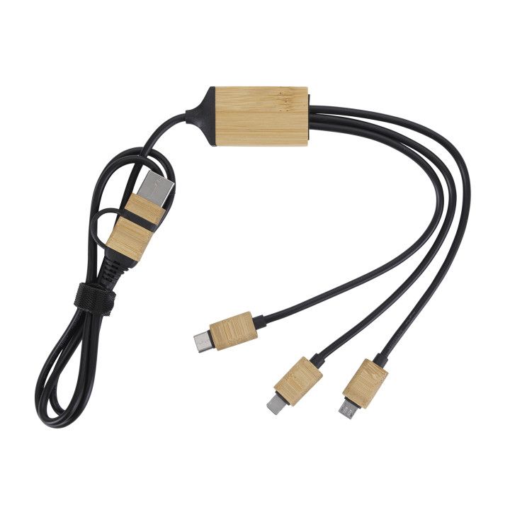 Custom BambooTunes 5-in-1 Charging Cable