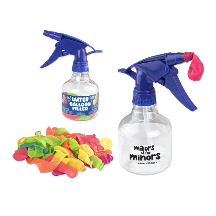 Custom Spray Bottle with Water Balloons
