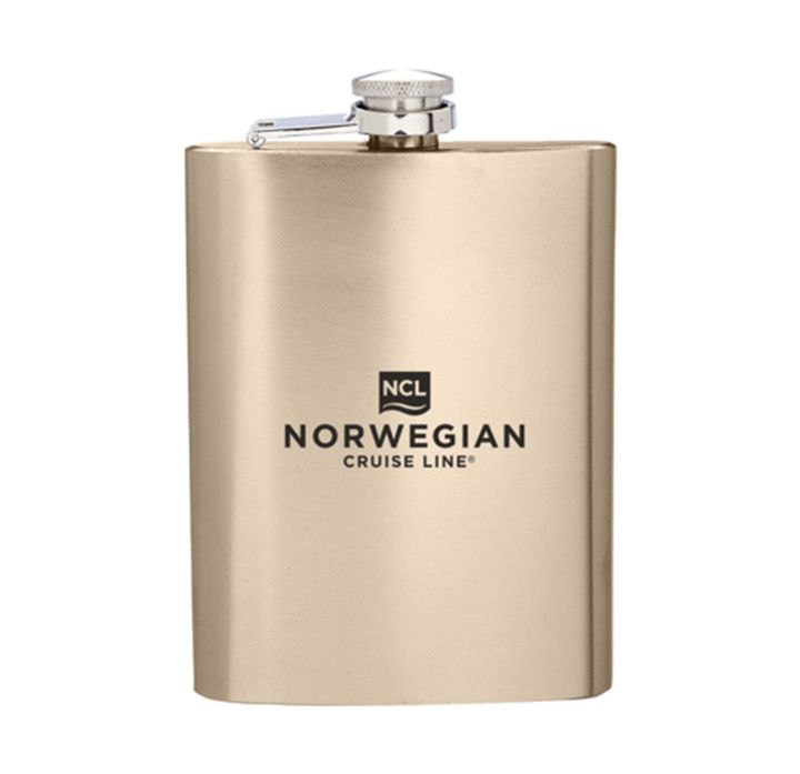Custom 8oz Single Wall Flask