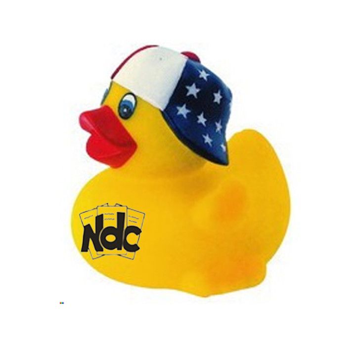 Custom Patriotic Rubber Duck Toy
