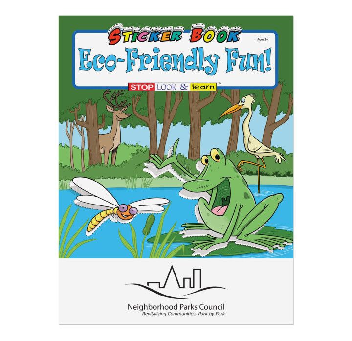 Custom Eco Friendly Fun Stickers Book