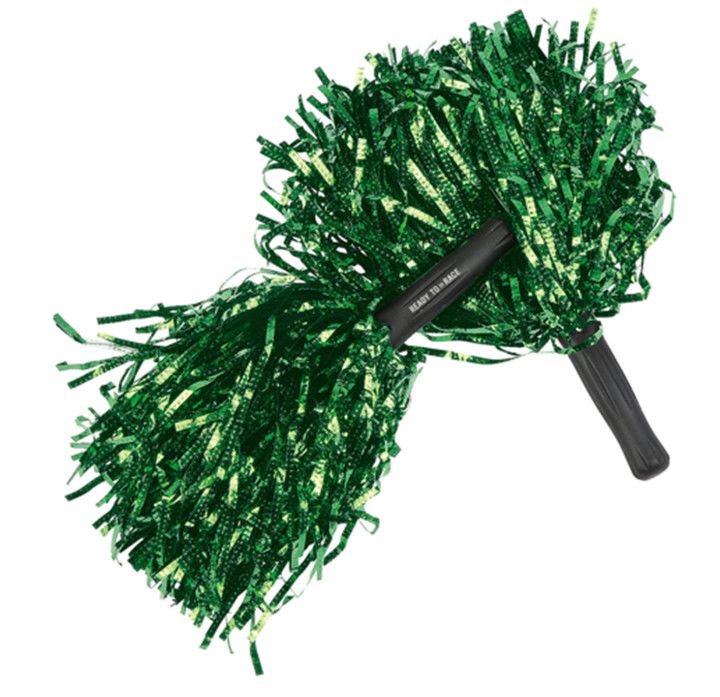 Custom Metallic Pep Rally Pom Poms