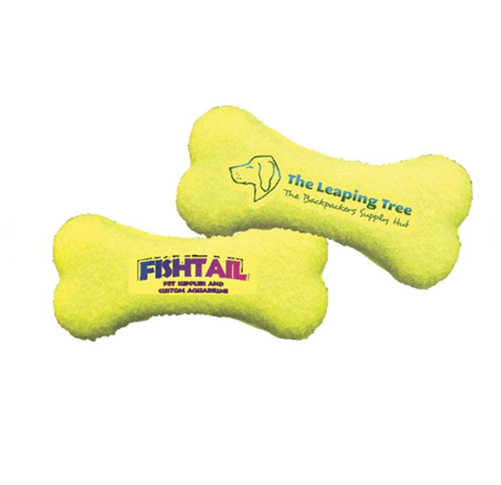 Custom Bone Shaped Toy Tennis Ball