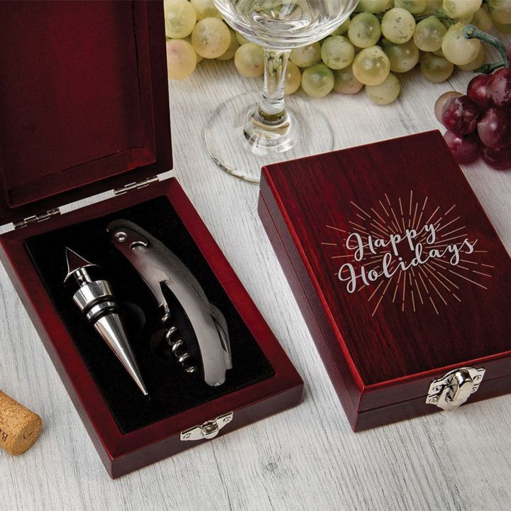 Custom Logo Wine Gift Set | Customized Wine Openers