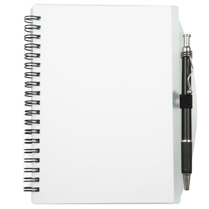 Custom 70 Sheet Poly Journal with Pen
