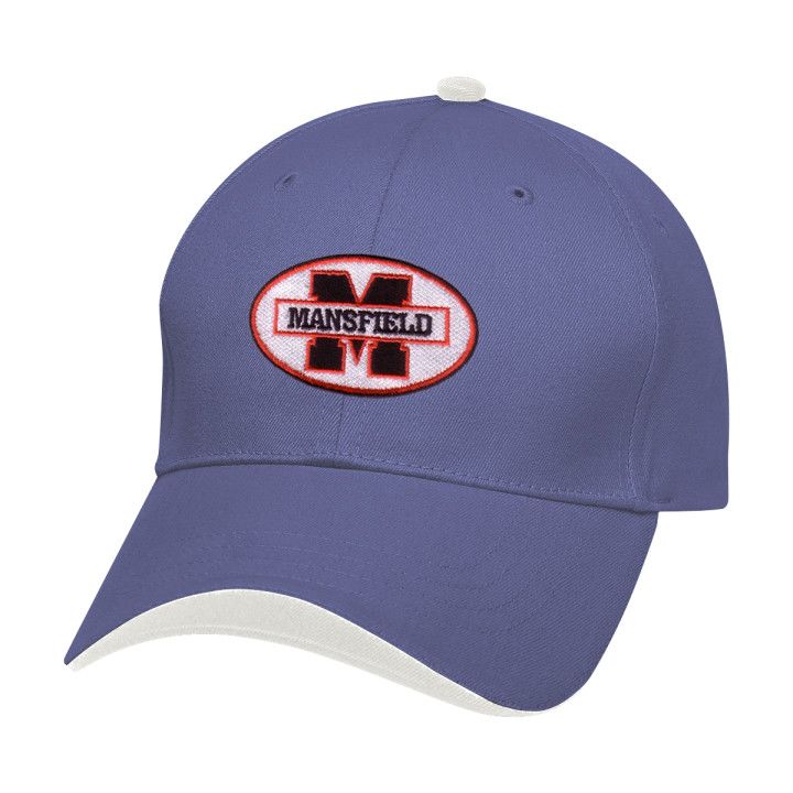 Embroidered Wave Sandwich Cap | Custom Logo Embroidered Hats & Caps