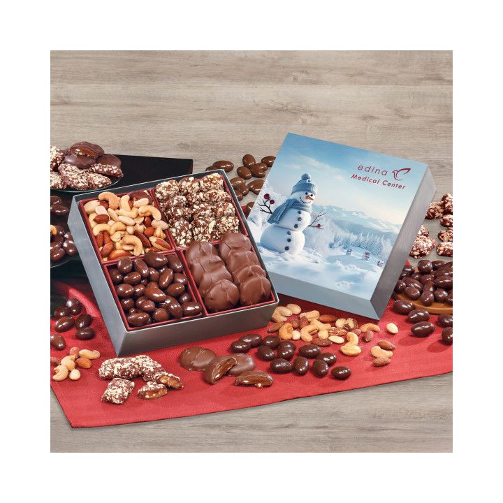 Custom Signature Assortment with Blue Snowman Sleeve