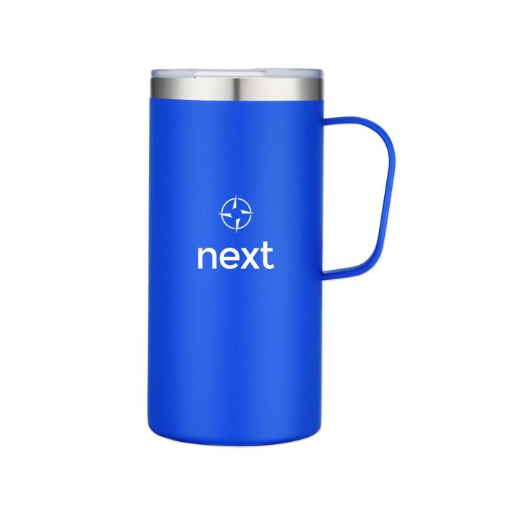Custom 20 Oz. Vacuum Camp Mug with Handle