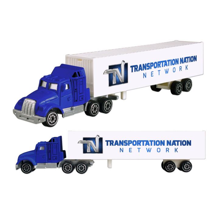 Custom Die Cast Decal Tractor Trailer Truck