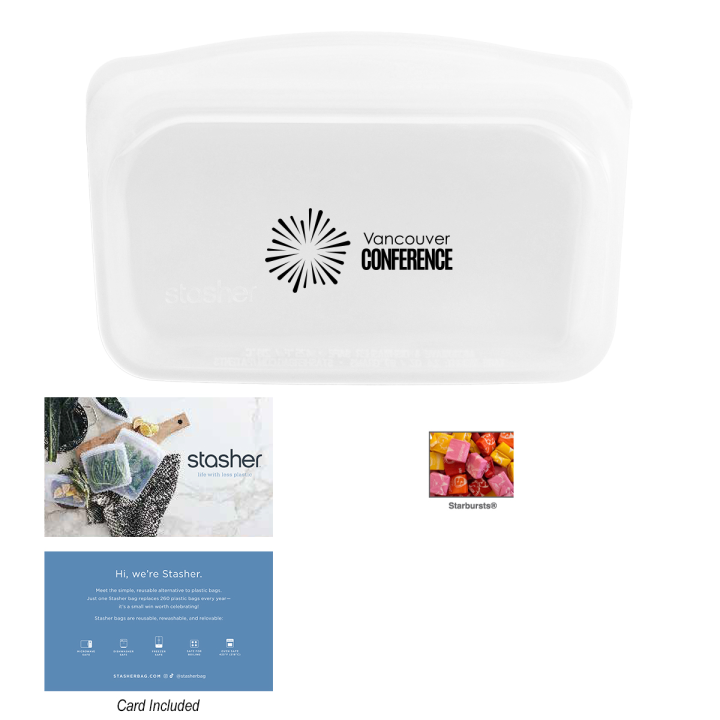 Custom Stasher Snack Kit - Starburst