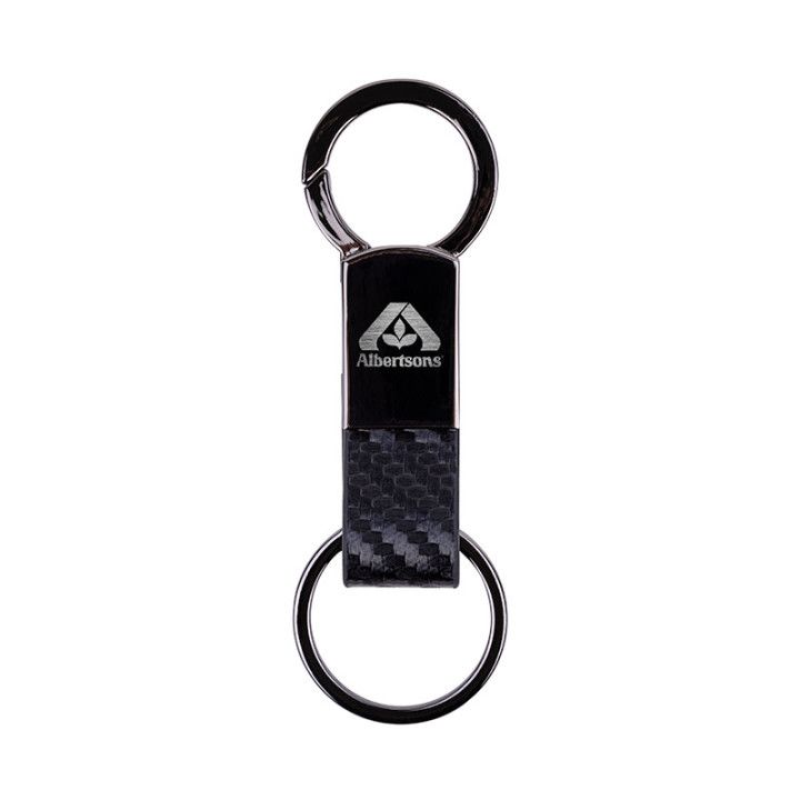 Custom CarbonGrip Belt Hook Keychain
