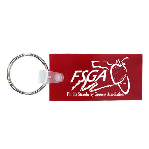 Custom Rectangle Key Fob