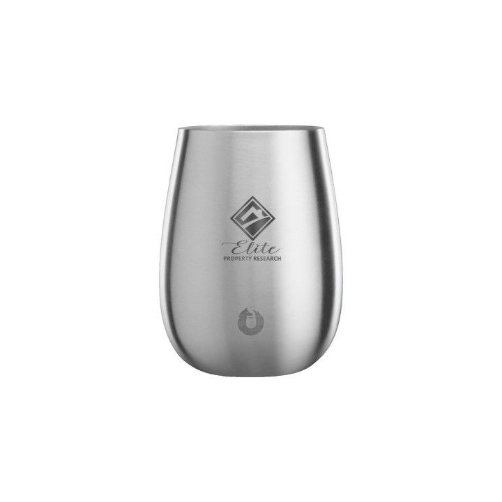 Custom Snowfox 13 oz. Stemless Wine Glass
