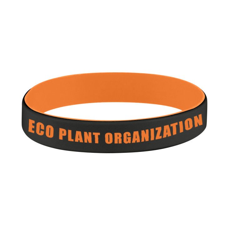 Custom Colored Letter Silicone Wrist Band | Promotional Wrist Bands