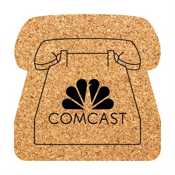 Custom Phone Shaped Cork Coasters