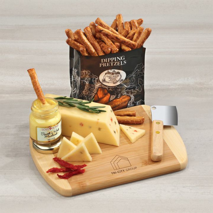 Custom Shelf Stable Classic Combination Cutting Board Snack Set