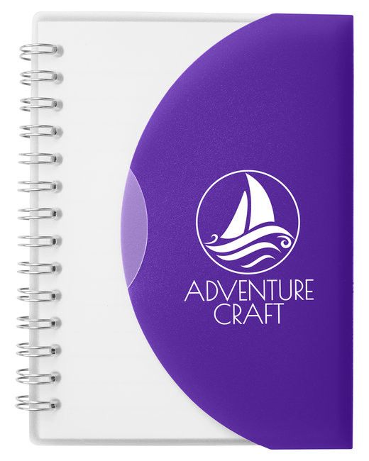 Medium Spiral Curve Notebook | Personalized Curve Notebooks Wholesale