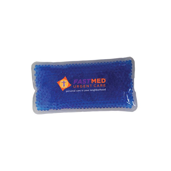 Custom Rectangle Gel Bead Hot/Cold Pack, Full Color Digital