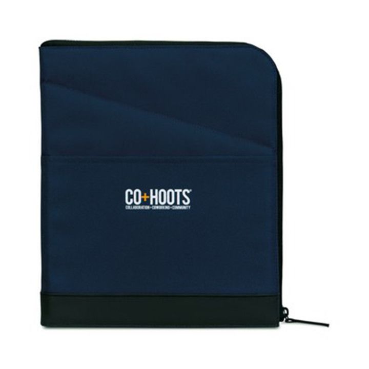 Custom Mobile Office Desktop Document Sleeve - Navy