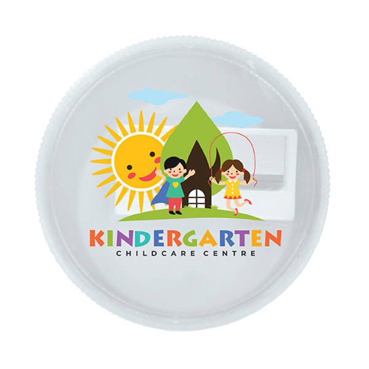 Custom Round Pencil Sharpener, Full Color Digital