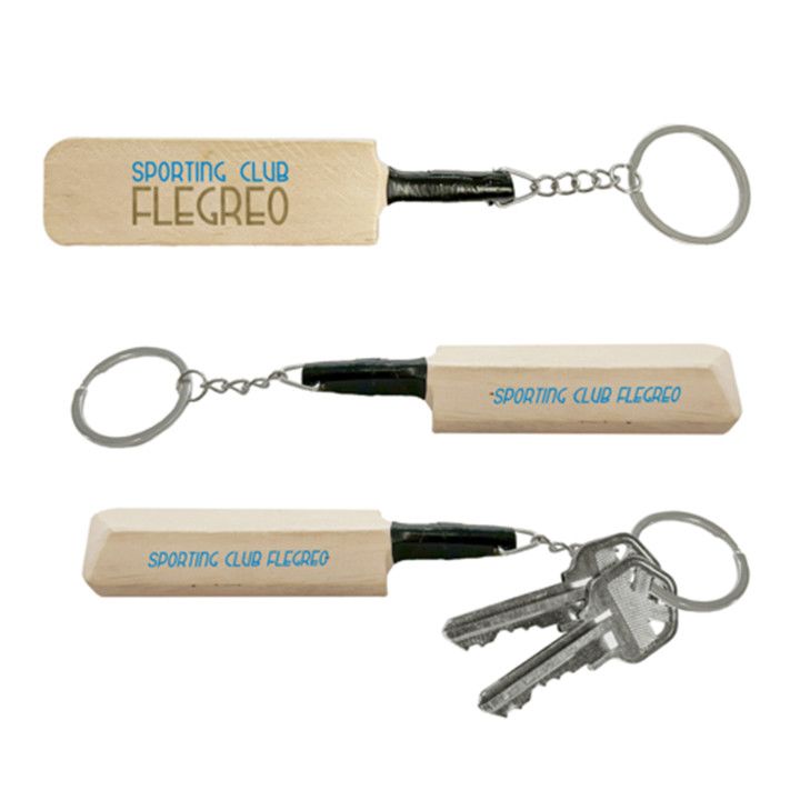 Custom Cricket Bat Key Chain