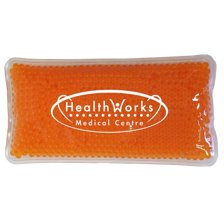 Custom Rectangle Gel Bead Hot/Cold Pack