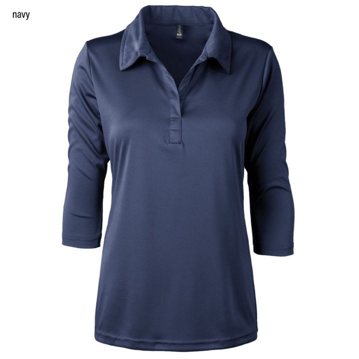 Custom Women's Contour Long Sleeve Polo