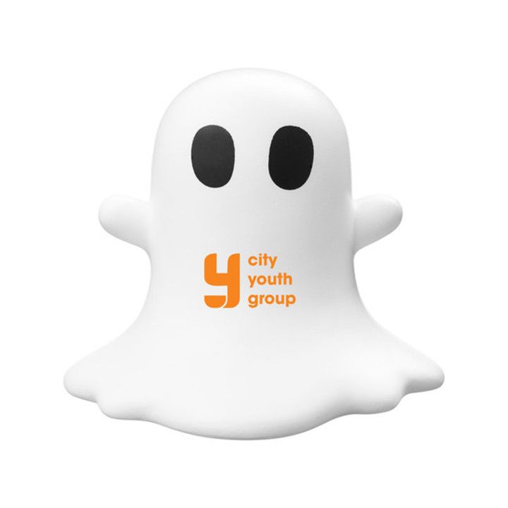 Custom Halloween Ghost Shape Stress Ball