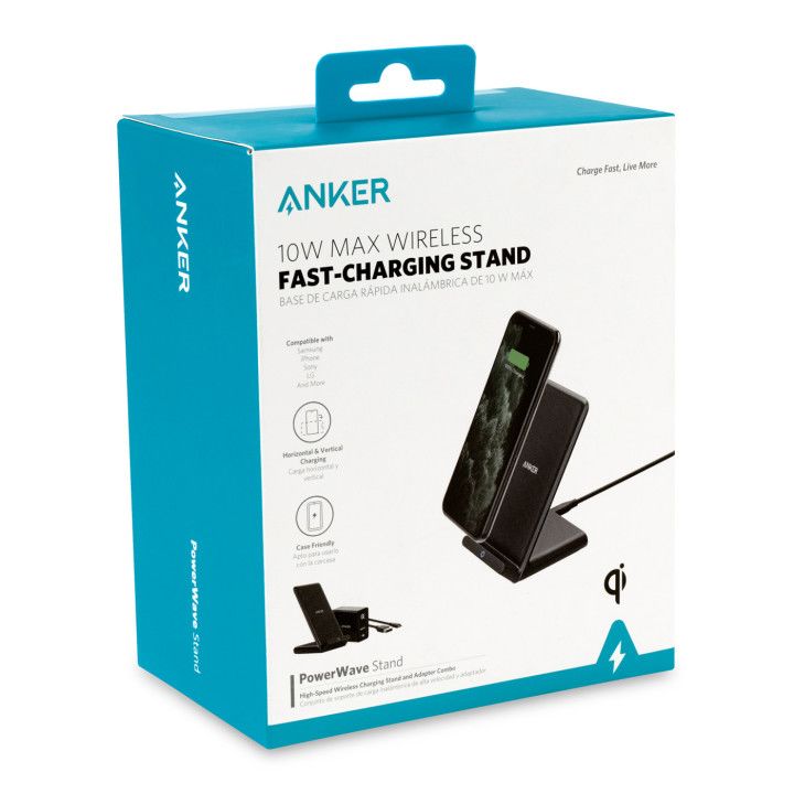 Custom Anker PowerWave 10W Stand with Charger