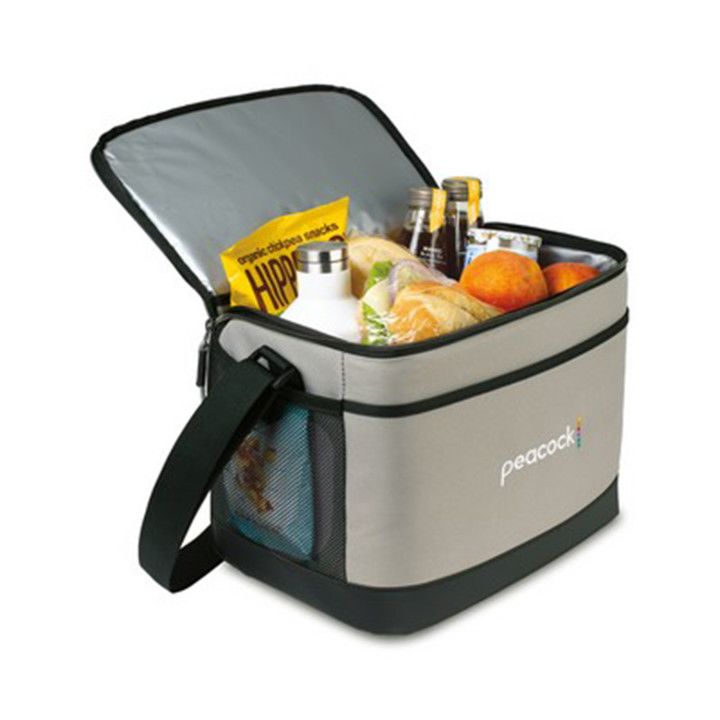 Custom Goodwin Deluxe Box Cooler 24 Can- Medium Grey