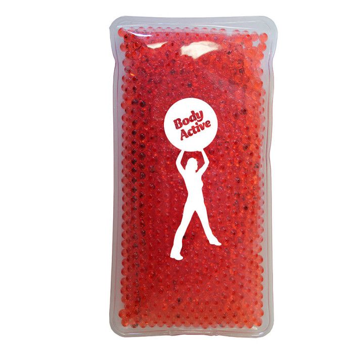 Custom Rectangle Gel Bead Hot/Cold Pack