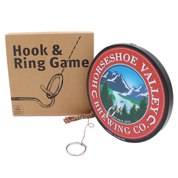Custom Hook & Ring Game, Full Color Digital