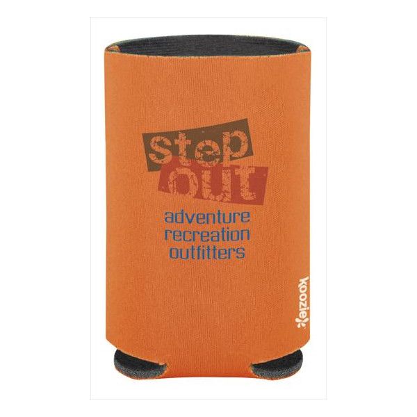 Collapsible Koozie with Full Color Imprint | Logo Imprinted Koozies