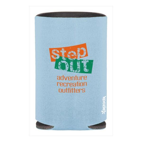 Collapsible Koozie with Full Color Imprint | Logo Imprinted Koozies