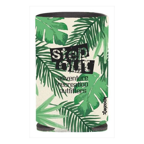 Collapsible Koozie with Full Color Imprint | Logo Imprinted Koozies