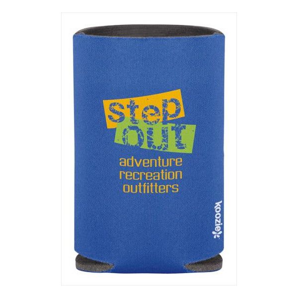 Collapsible Koozie with Full Color Imprint | Logo Imprinted Koozies