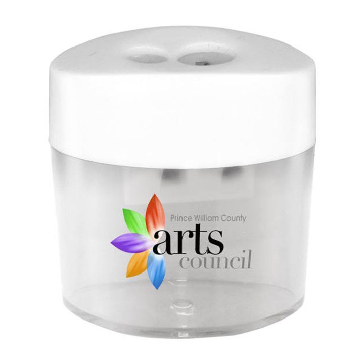 Custom Dual Pencil Sharpener, Full Color Digital