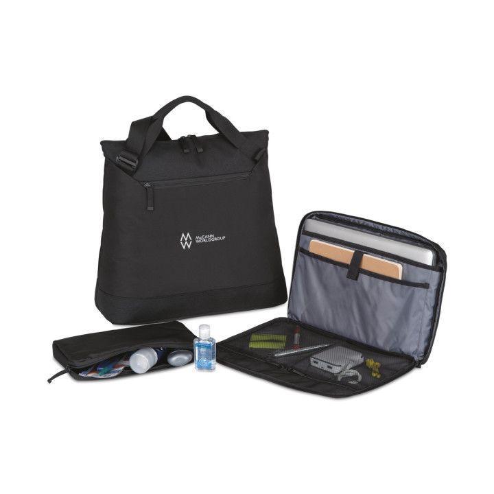 Custom Mobile Professional Laptop Tote - Black